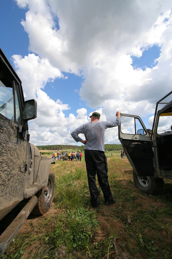 Driver And Two Cars Picture. Image: 3911012