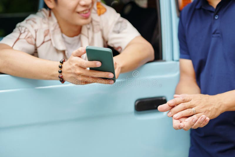 Driver Using GPS To Show the Way Stock Photo - Image of adventure ...