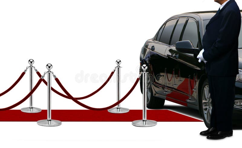 Limo Driver Waiting at the Airport Stock Image - Image of ...