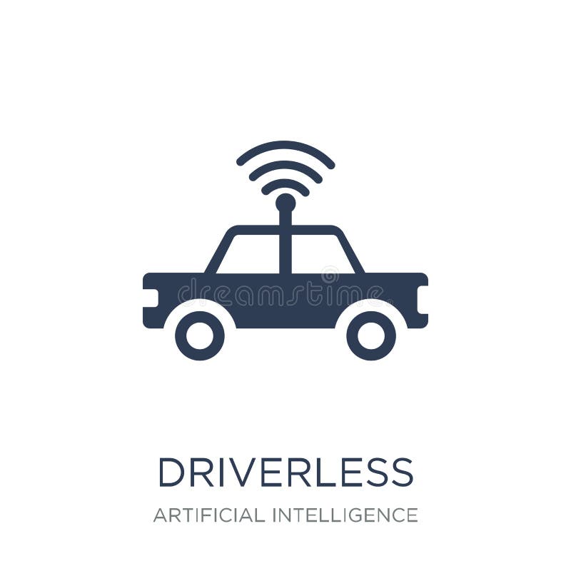 Driverless Autonomous Car in the City Stock Vector - Illustration of ...