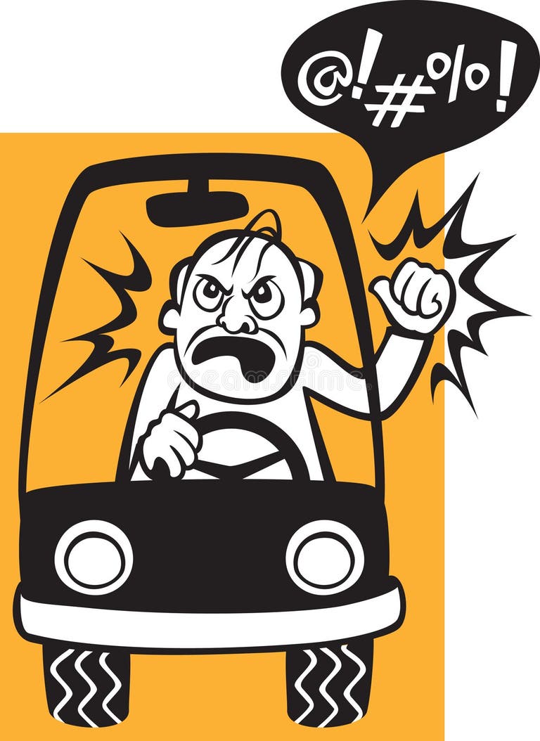 Drivers Screaming Stock Illustrations – 8 Drivers Screaming Stock ...