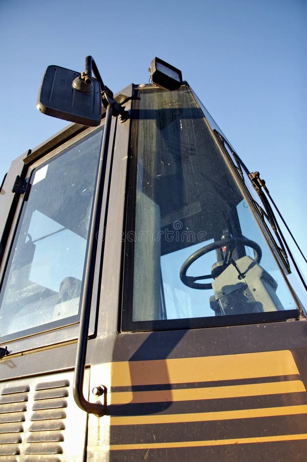 Drivers Cab Wheel Loader 07 Stock Photo - Image of drivers, dirty: 989776