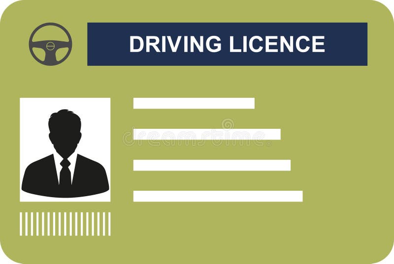 Drivers License Icon Driver License Card Identification, Identity Card ...