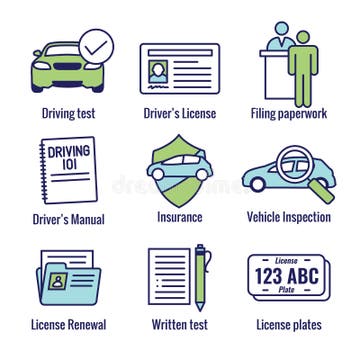Written Driving Test Stock Illustrations – 51 Written Driving Test ...