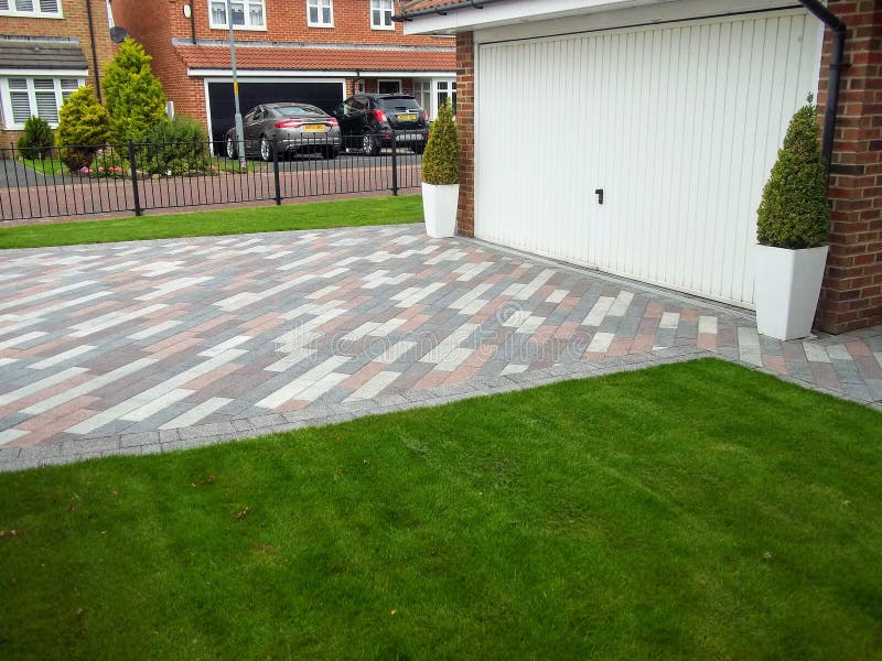 English house stock photo. Image of driveway, garage, homely - 207440