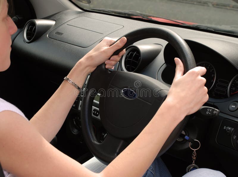 Driving stock photo. Image of driver, driving, hands, learning - 5814910