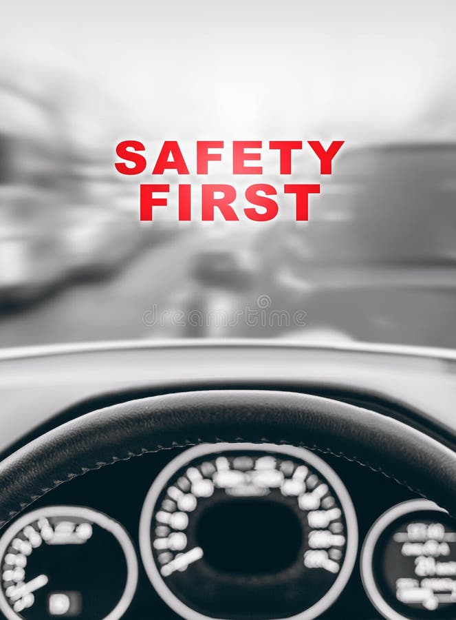 Driving Car Activity with Traffic Jam Background Stock Image - Image of ...