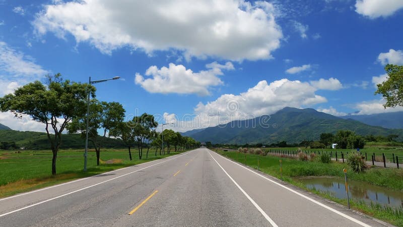 Driving Car in Country Road Stock Video - Video of road, grass: 327037001