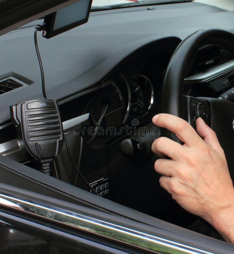 Driving a Car. Steering Wheel Stock Photo - Image of hands, metal: 54043254