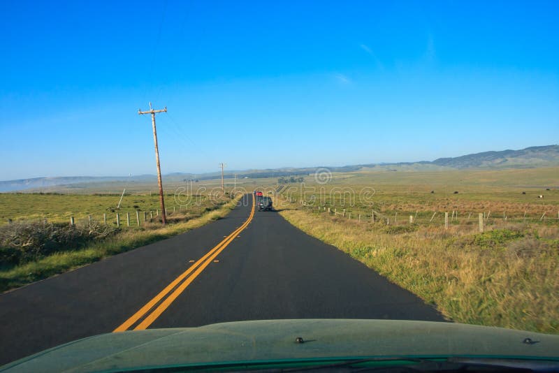 Driving in a country stock image. Image of road, travel - 22423053