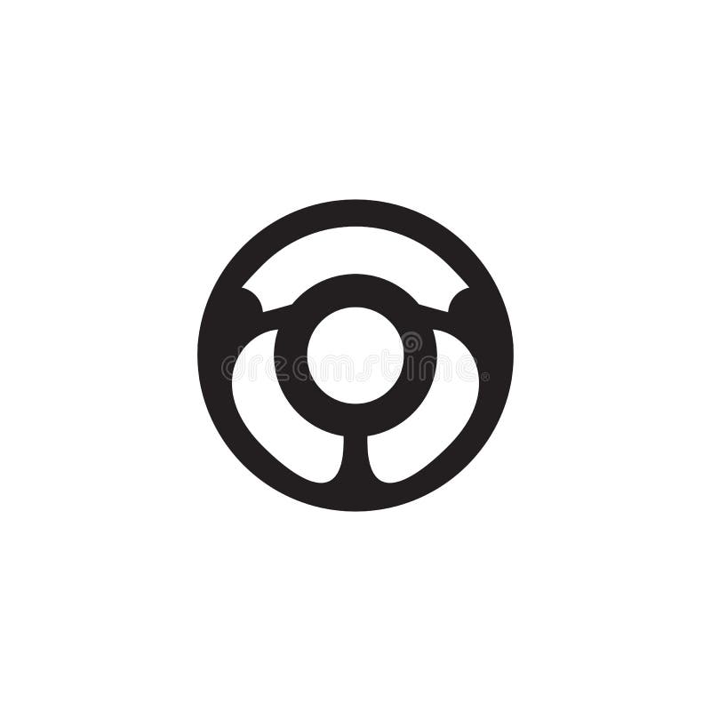 Driving Course Logo Design Template Stock Vector - Illustration of ...