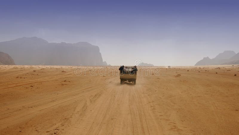 Driving through the desert stock image. Image of arid, outside - 487729
