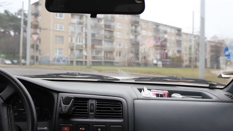 Driving Front Window View stock footage. Video of driveway - 270235936
