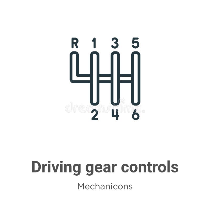 Car Driving Controls Stock Illustrations – 117 Car Driving Controls ...
