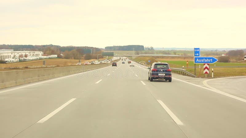 German Highway stock video footage. Video of trucks, fast - 37927232