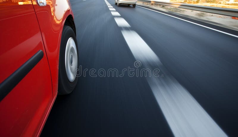 Driving at high speed stock image. Image of copyspace - 13106861