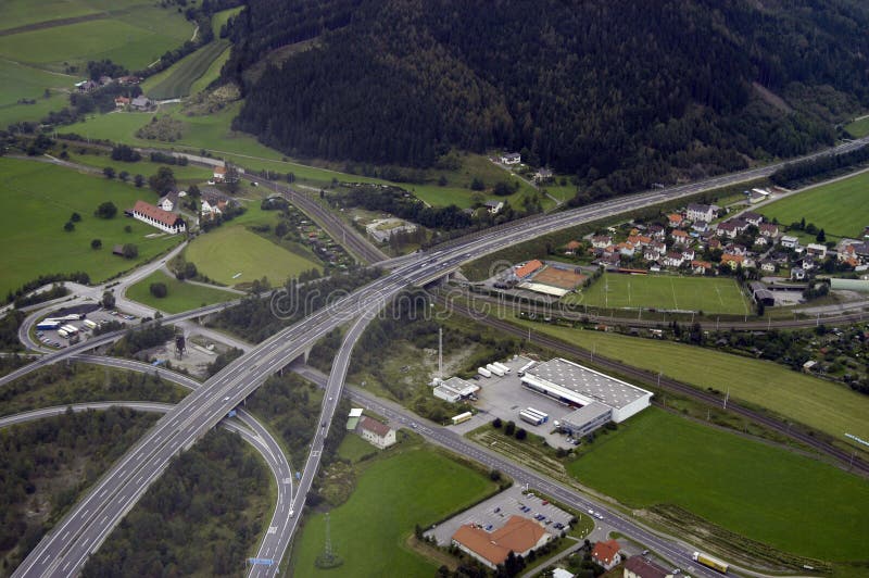 Driving on a Highway or Freeway Stock Image - Image of mobility ...
