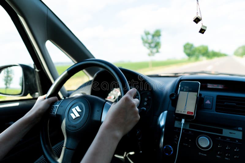 Driving Home from a Long Day Suzuki Editorial Photo - Image of interior ...