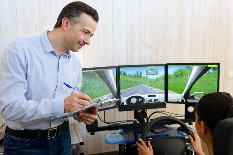 Safe Driving Simulator Stock Photos - Free & Royalty-Free Stock Photos ...