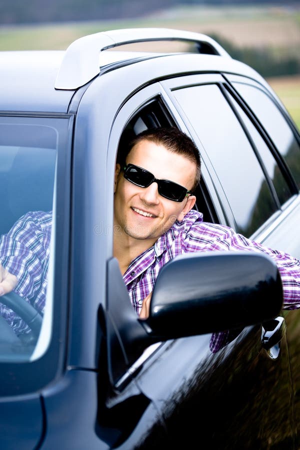 Driving man stock image. Image of journey, driver, road - 13602883