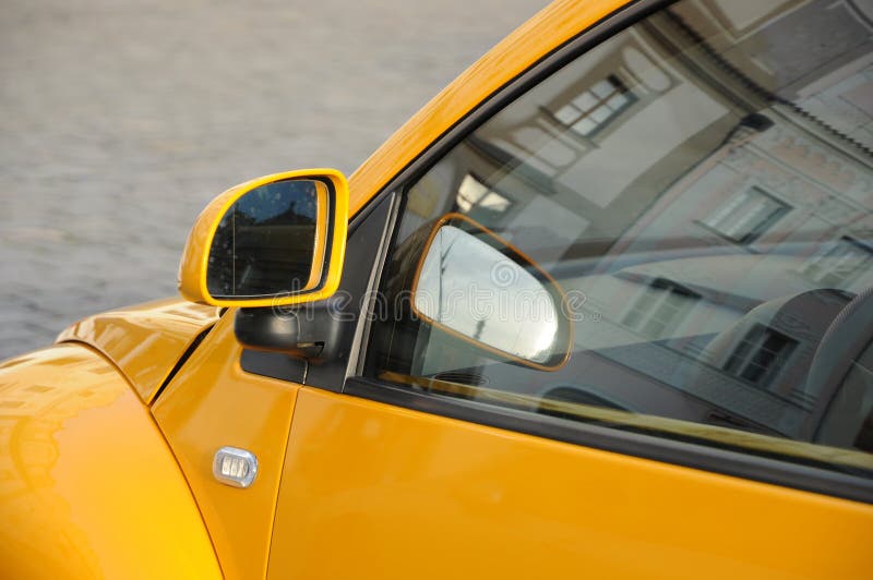 Driving mirror. stock image. Image of detail, photograph - 14131595