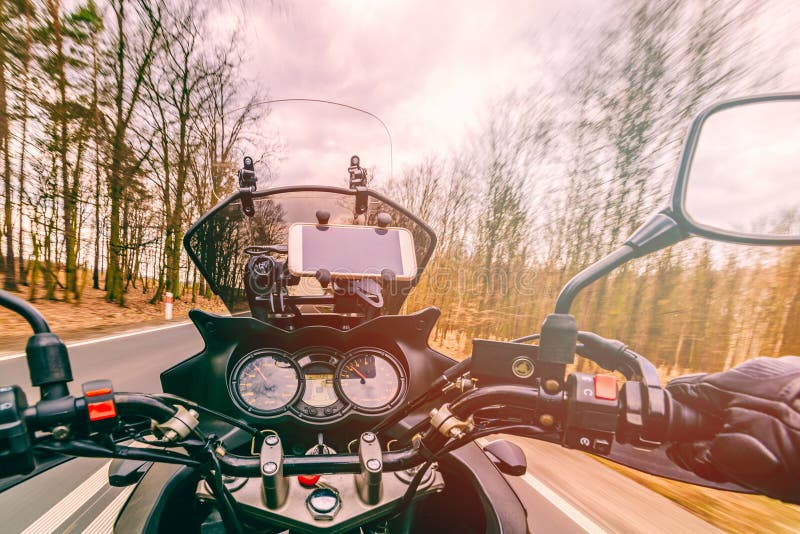 Motorcycle Spring Rider stock photo. Image of kindergarten - 24210036