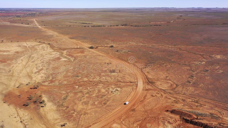 Driving through the Outback Desert. Stock Photo - Image of travel ...