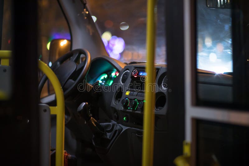 Driving passenger bus stock image. Image of passenger - 195074307