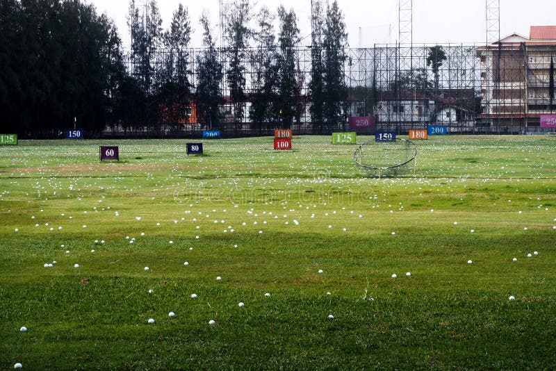 Driving Range stock image. Image of golf, putt, yards - 66339435