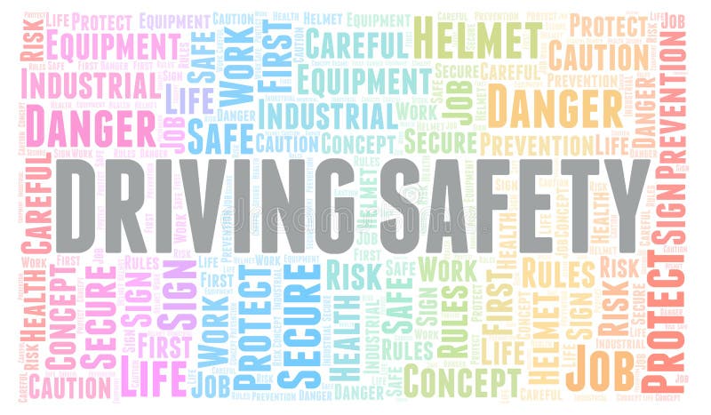 Eco Driving word cloud. stock illustration. Illustration of font ...