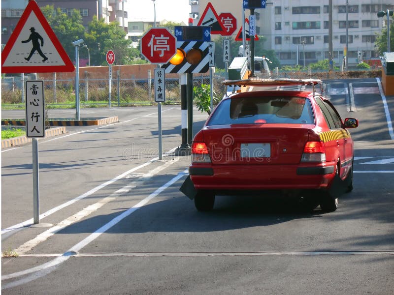 Car driving lessons stock photo. Image of learn, driver - 4901048