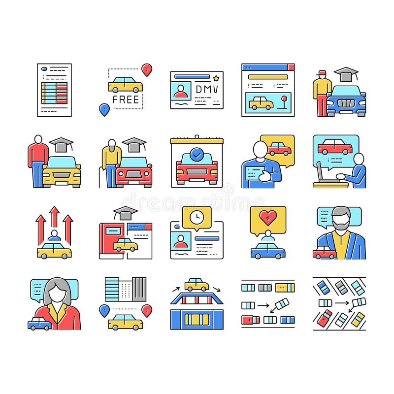 Driver Pictograms Stock Illustrations – 895 Driver Pictograms Stock ...