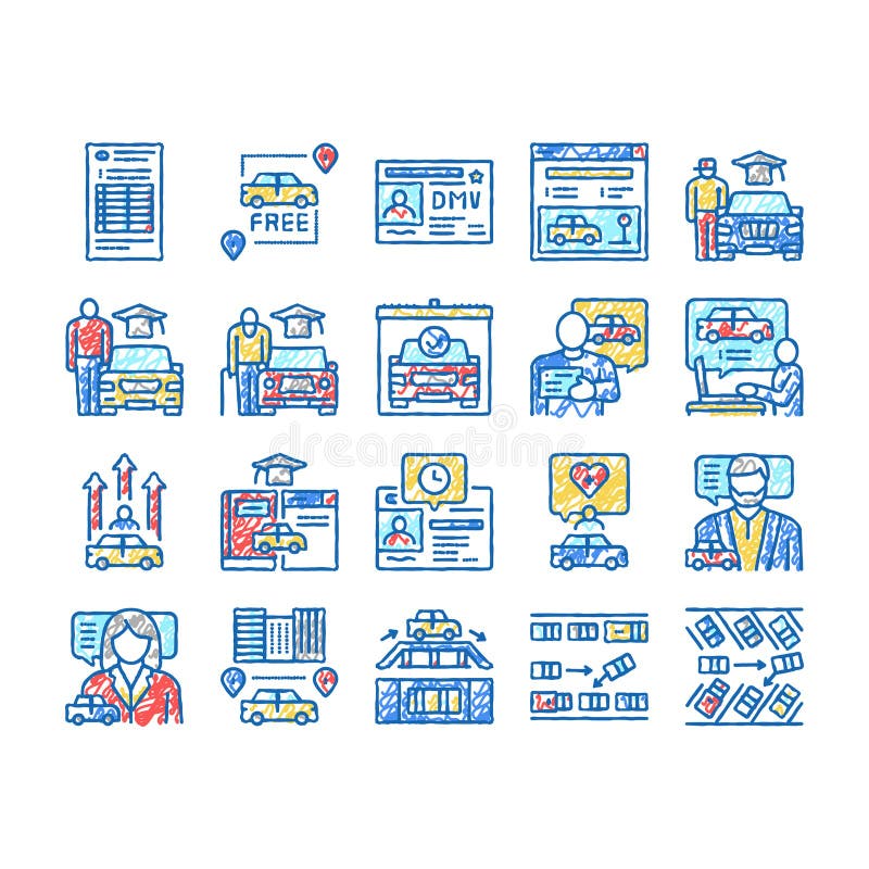 School Lesson Collection Stock Illustrations – 30,040 School Lesson ...