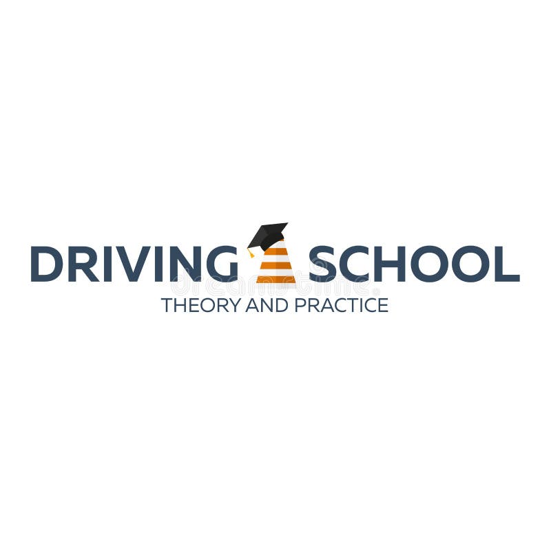 Driving School Logo and Emblem Template. Auto Education. Vector ...