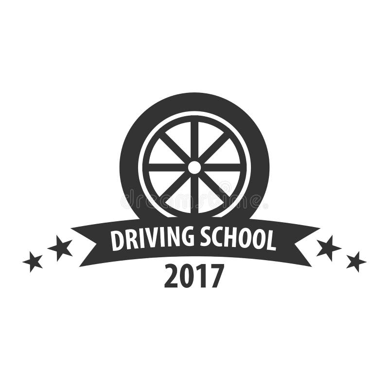 Driving School Logo and Emblem Template. Auto Education. Vector ...