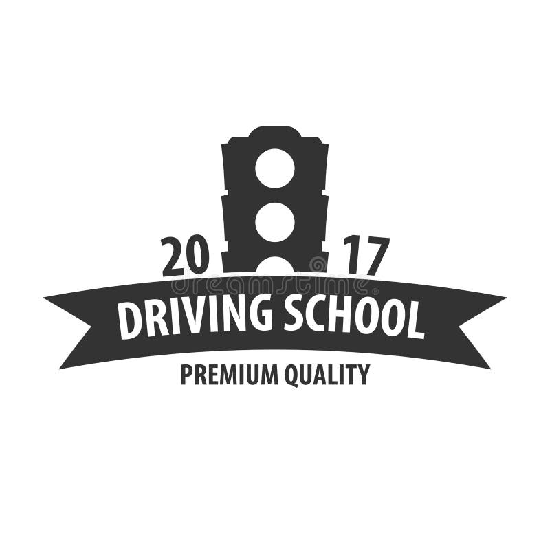 Driving School Logo and Emblem Template. Auto Education. Vector ...