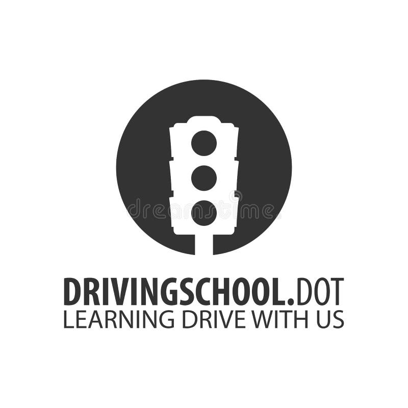 Driving School Logo and Emblem Template. Auto Education. Vector ...