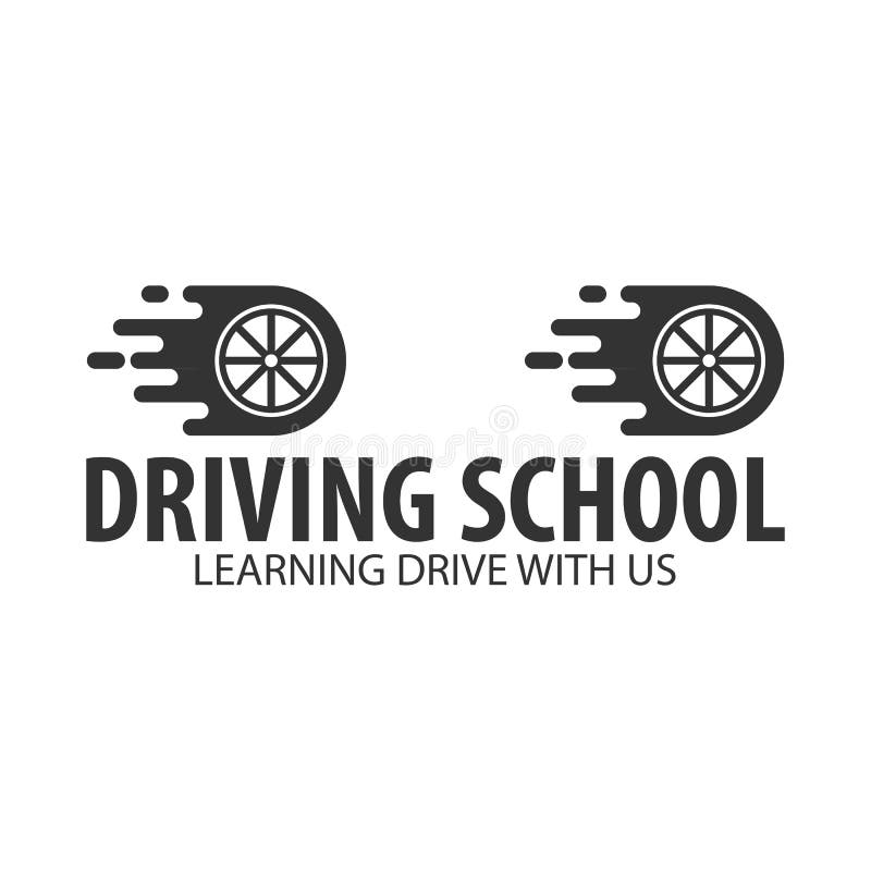 Driving School Logo and Emblem Template. Auto Education. Vector ...