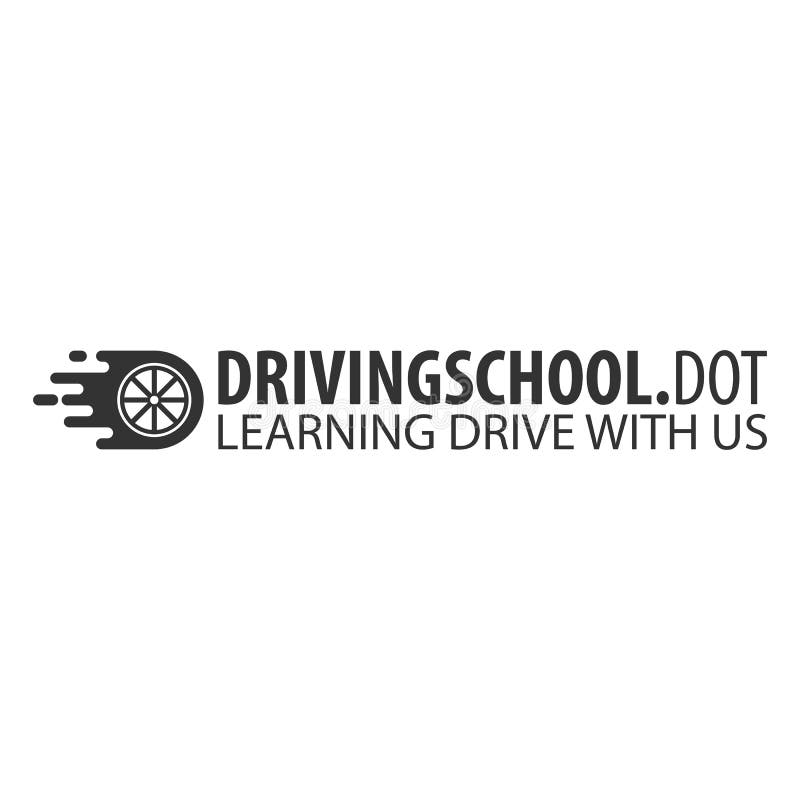 Driving School Logo and Emblem Template. Auto Education. Vector ...