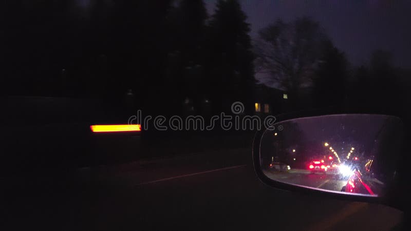 Side View Driving by Rural Field in Day. Driver Point of View Pov ...