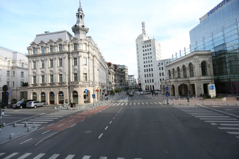 Driving on the Streets of Bucharest Editorial Photo - Image of ...