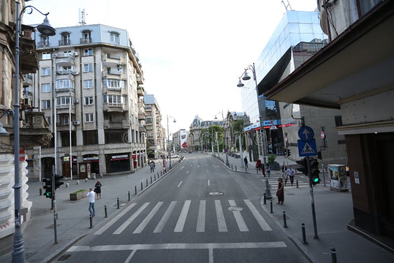 Driving on the Streets of Bucharest Editorial Image - Image of ...