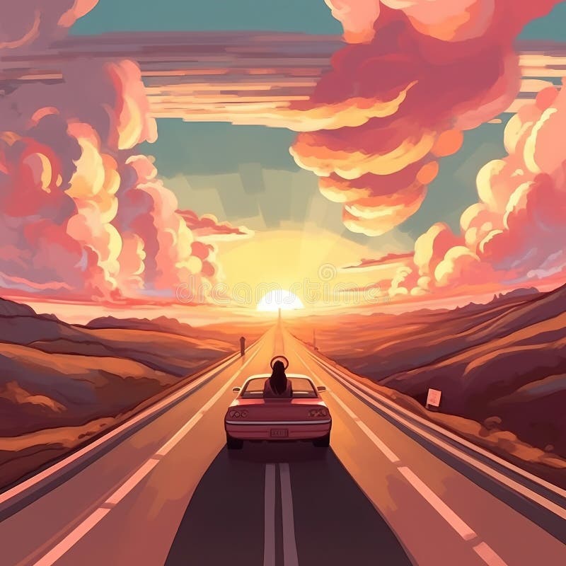 Peaceful Drive Stock Illustrations – 905 Peaceful Drive Stock ...