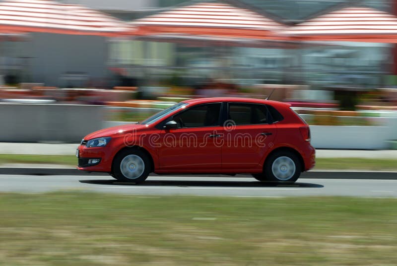 Driving too fast stock image. Image of performance, spotlight - 31085395