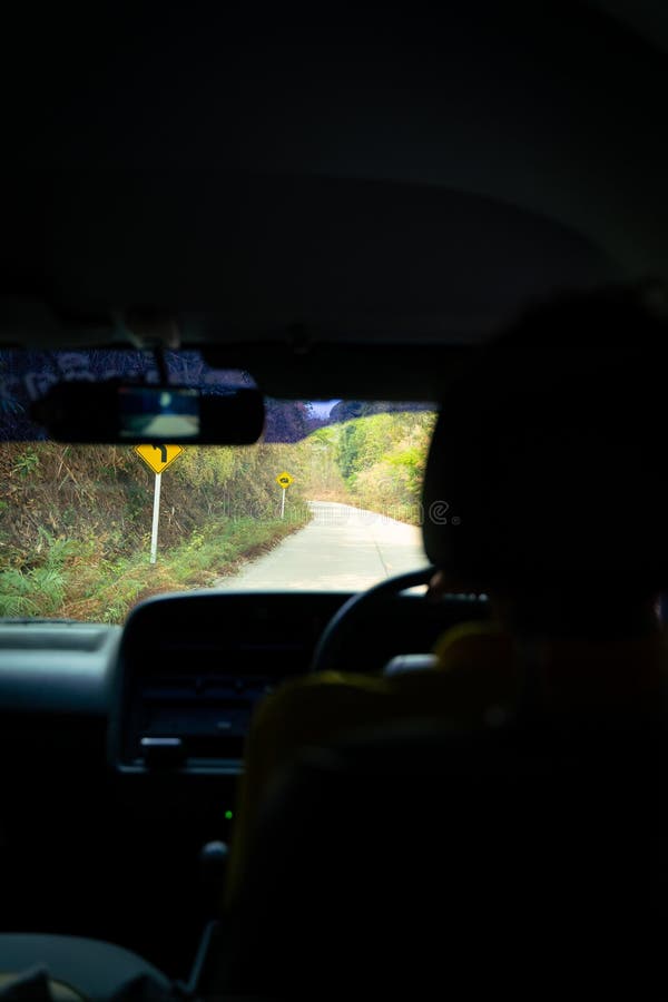 Driving up to the hill stock image. Image of driving - 144679635