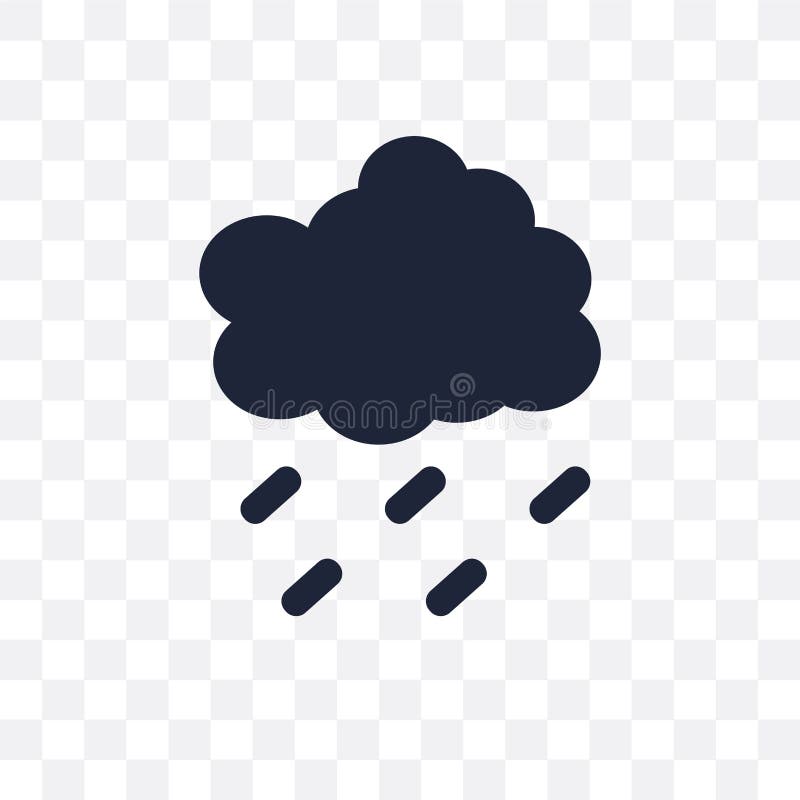 Drizzle. Weather Icon stock illustration. Illustration of icon - 12244768