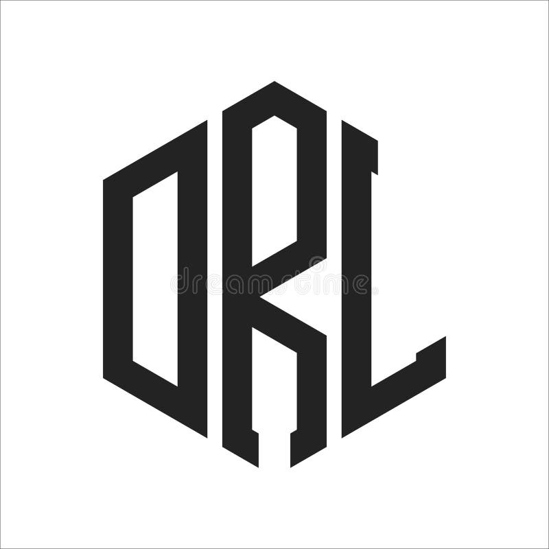 DRL Logo Design. Initial Letter DRL Monogram Logo Using Hexagon Shape ...