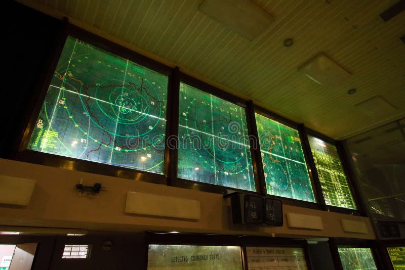 Drnov Bunker stock image. Image of screen, launch, control - 78507831