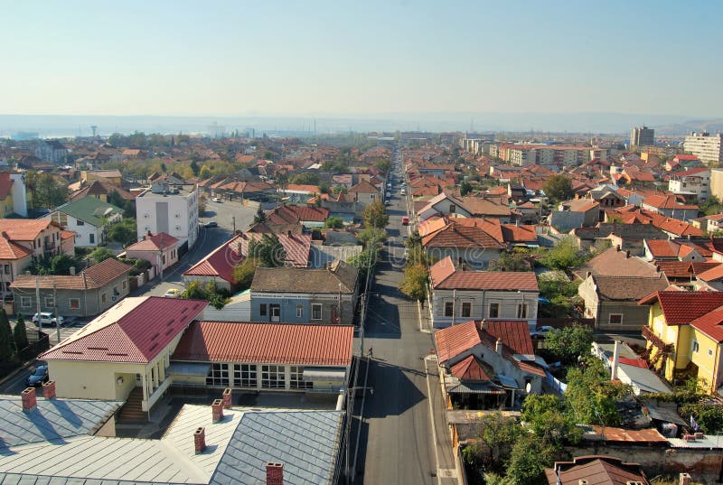 Drobeta-turnu severin stockfoto. Bild von übersehen, bezirk - 66092878