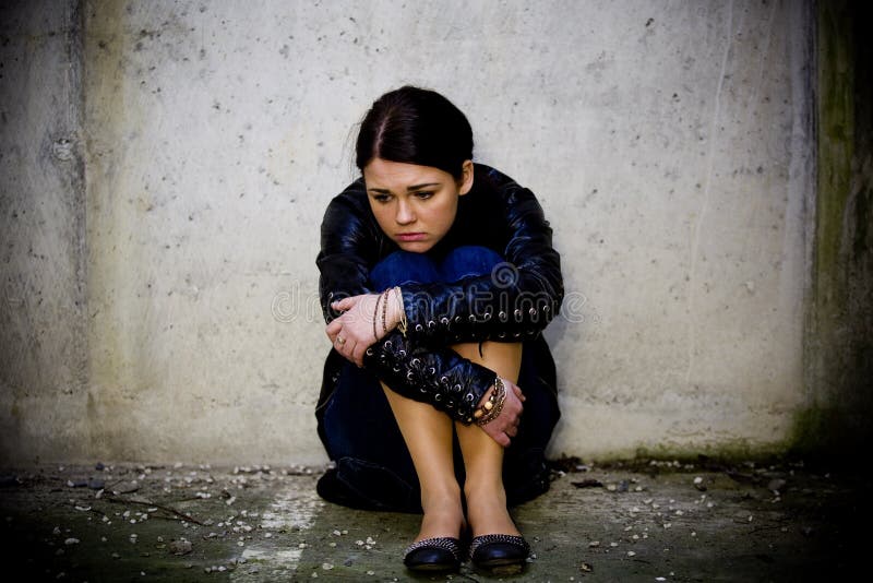 Verdriet stock afbeelding. Image of kaukasisch, hopeloosheid - 19874525